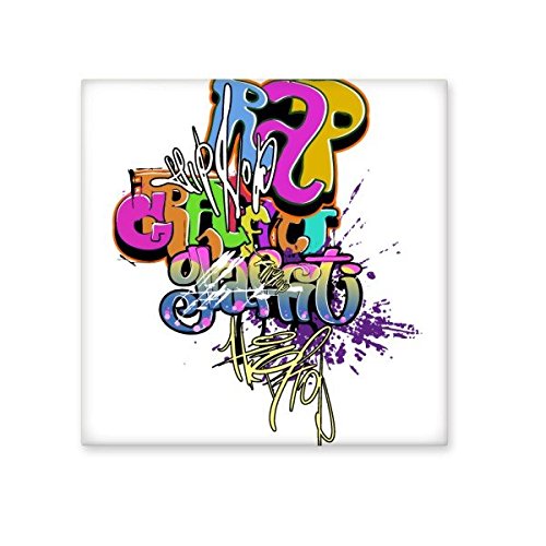 DIYthinker Graffiti Street Culture Colorful Rap Words Art Illustration ...
