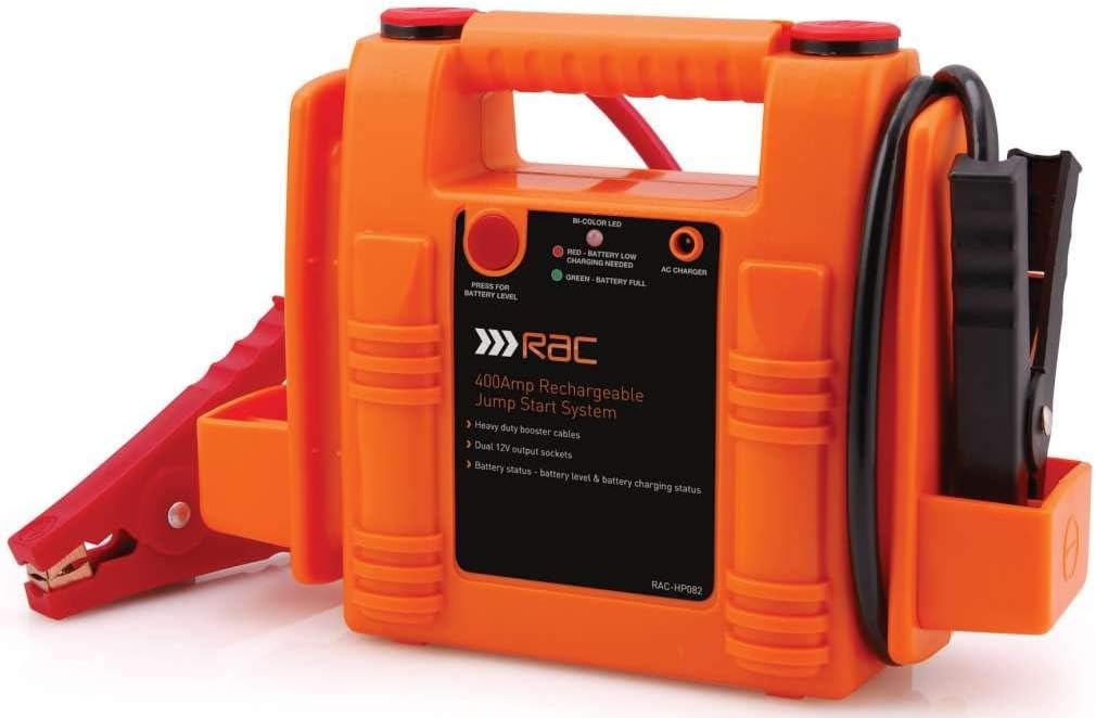 RAC 400 Amp Rechargeable Jump Start System HP082 - For Car Batteries up ...