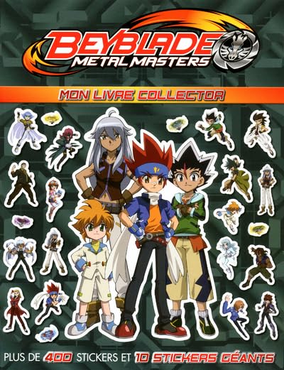 Amazon.com: Beyblade metal masters mon livre collector: 9782821201002 ...