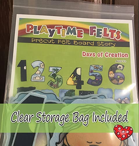 Snapklik.com : Days Of Creation Bible Felt Set 16 PRECUT & Ready To ...