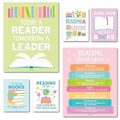 Hadley Designs Reading Posters for Classroom Australia | Ubuy
