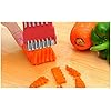 Amazon.com: Vegetable Peeler Metal Scraper Fruit Grater Slicer Orange ...