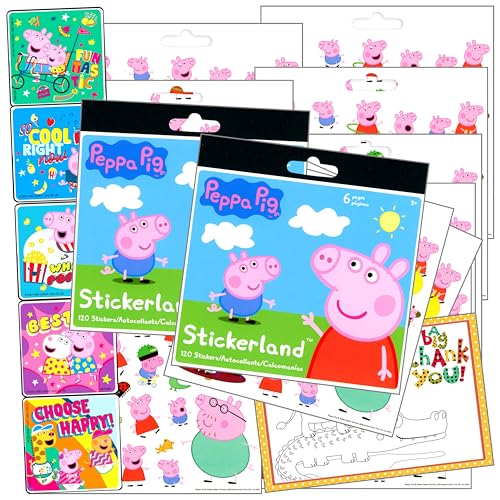 Snapklik.com : Peppa Stickers Activity Set - Bundle Includes Peppa Pig ...
