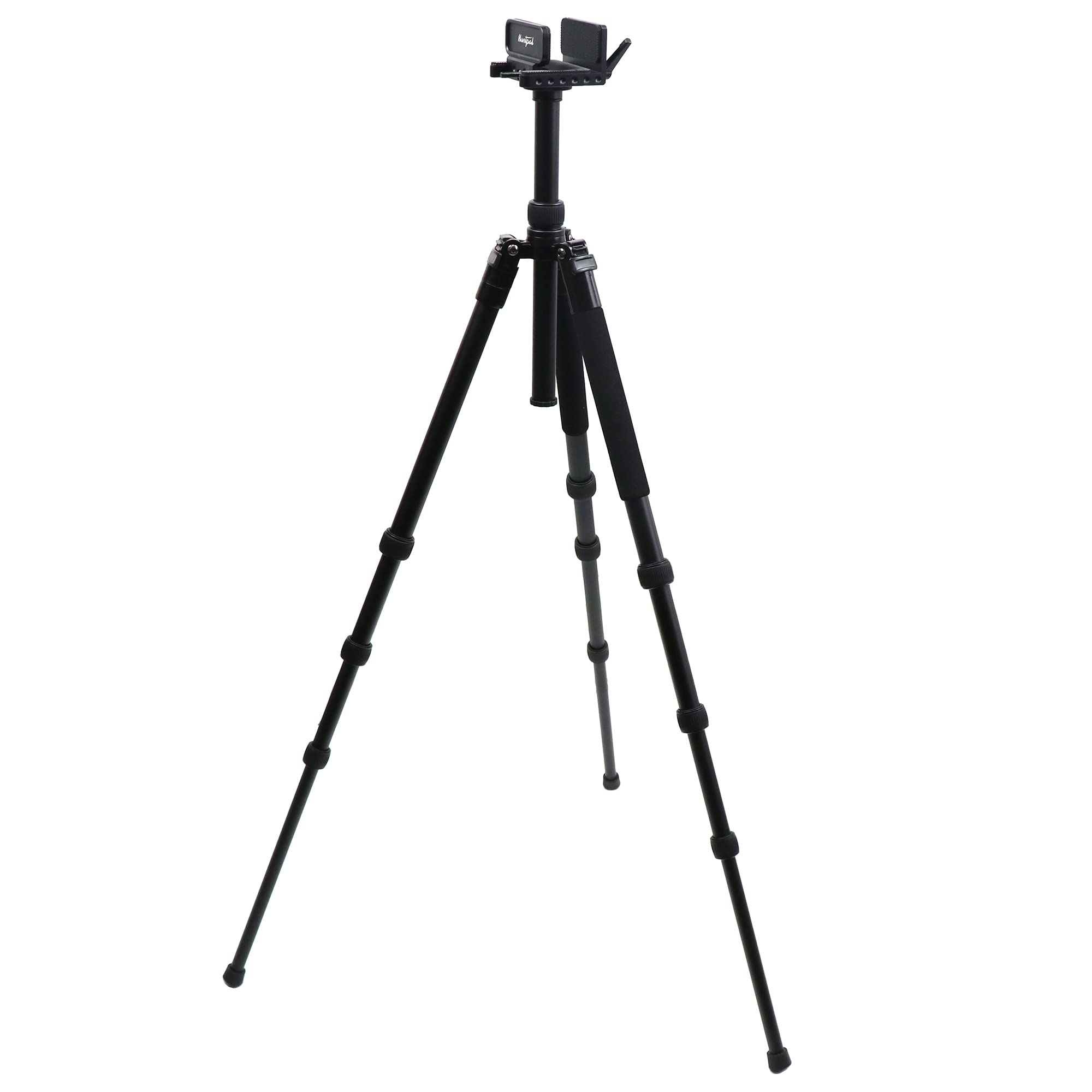 Buy HUNTPAL Matt Aluminum Shooting Tripod Shooting Stick with Center ...