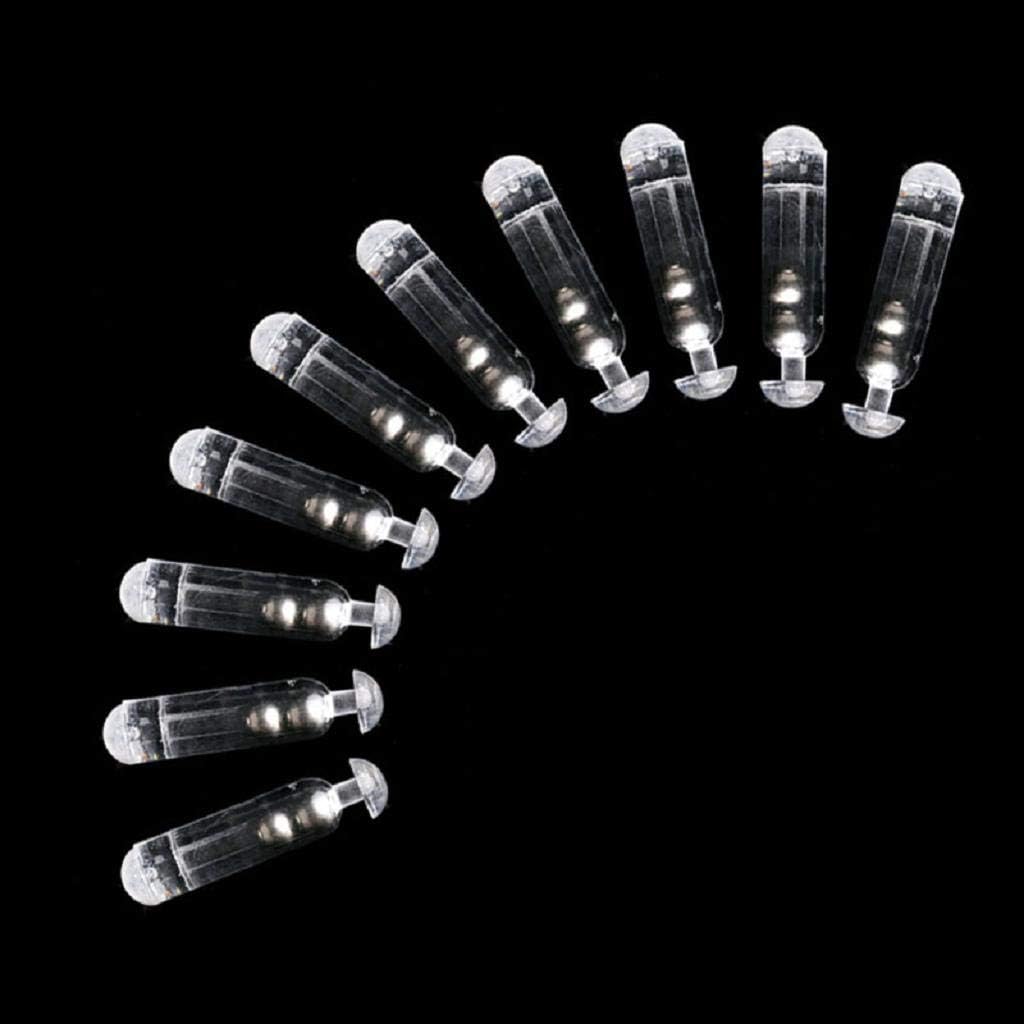 Amazon.com : Psdndeww 10pcs Fishing Lure Baits Rattles Insert Tube ...