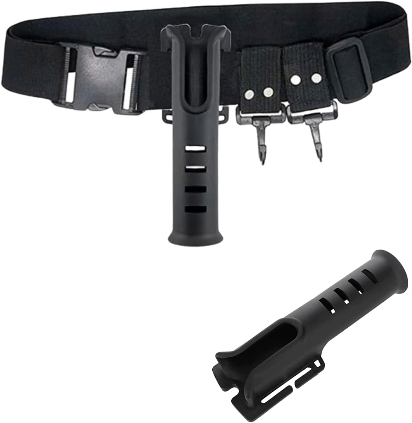 Amazon.com: BigTron Fishing Belt Rod Holder with Adjustable Fishing ...