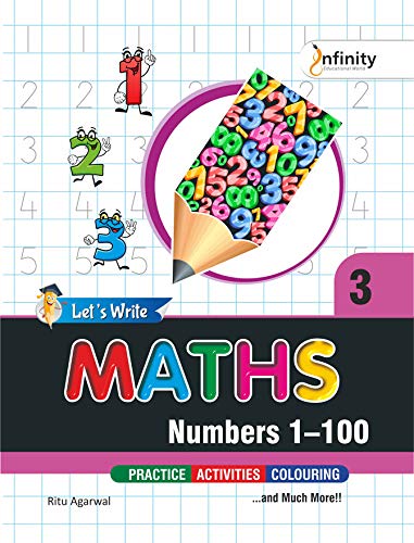 Buy Lets Write Maths / Numbers 1-100 / Write and Practice Patterns / 1 ...