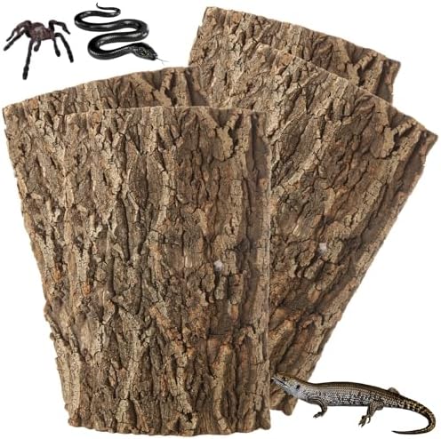 Amazon.com : RHBLME 6 Pack Cork Bark for Reptiles, 11.8" L x 7.8" W ...
