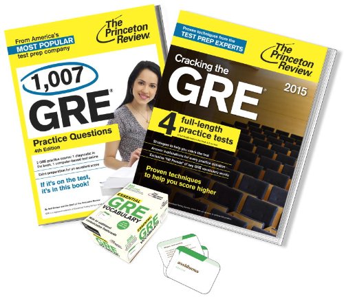 Complete GRE Test Prep Bundle 2015 Edition: Princeton Review ...