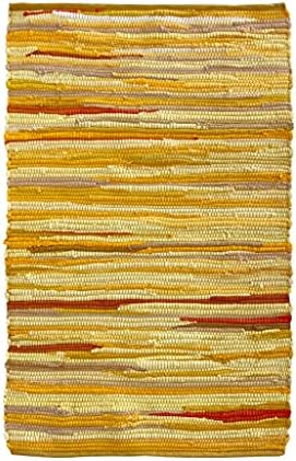 Amazon.com: 100% Cotton Rag Rug 24x36 - Multicolor Chindi Rug - Hand ...