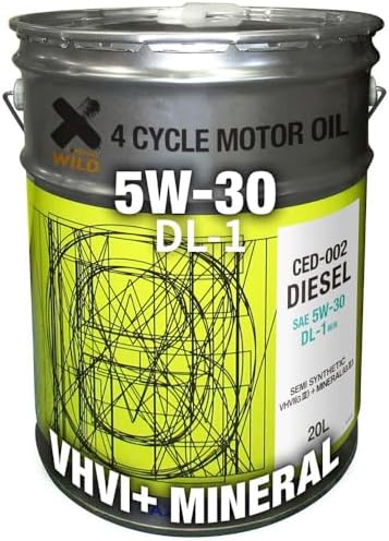Amazon.co.jp: AZ Engine Oil CED-002/DIESEL Partly Synthetic Oil (VHVI ...