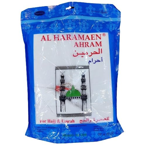 RBLISS CG Premium Ahram Ihram Ehram Soft Safa Fabric Set Hajj Umrah ...