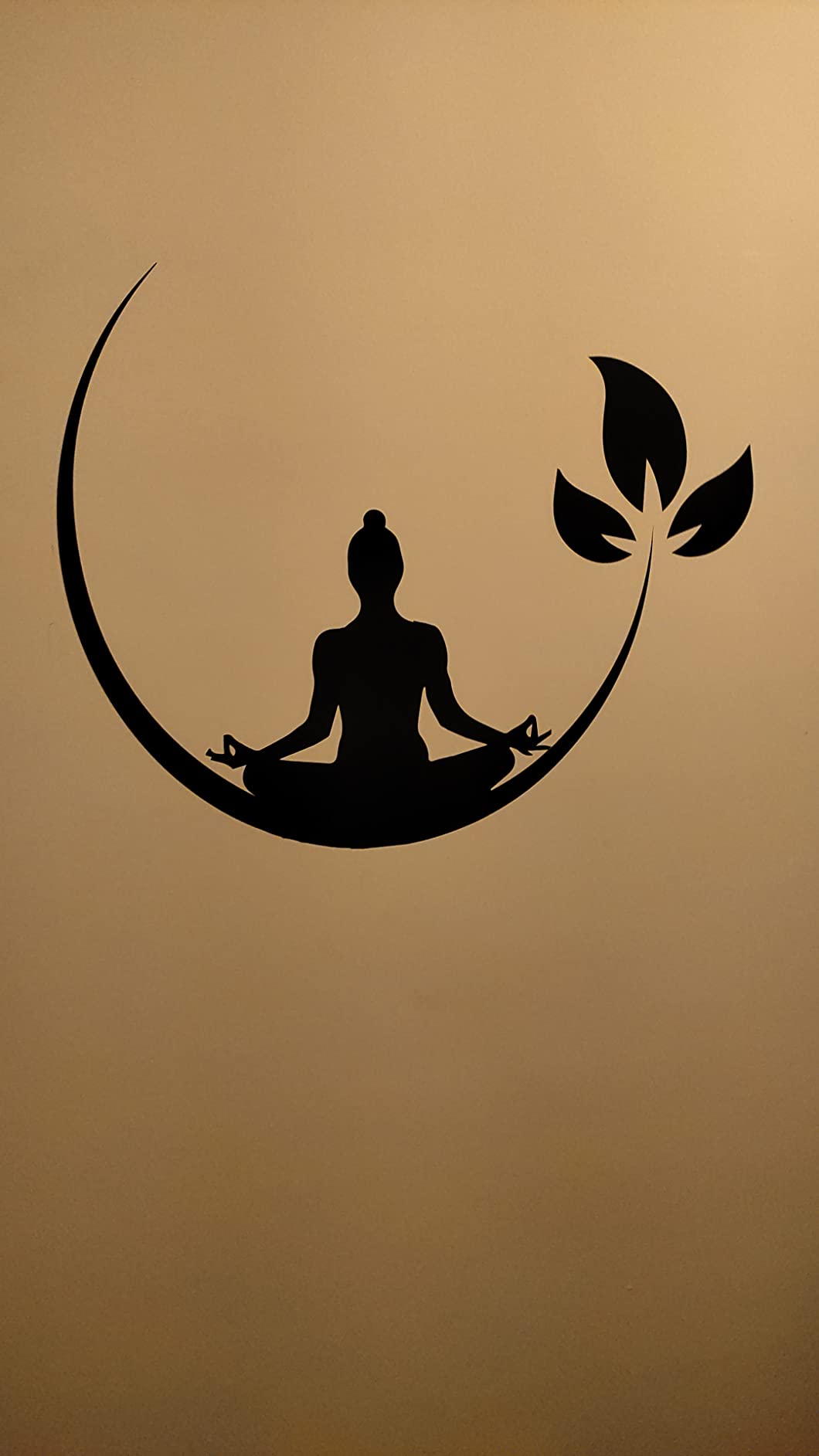 ISEE 360® Zen wall decals Meditation sticker for bedroom,Hall,living ...