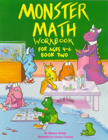 Monster Math: Workbook for Ages 4 to 6: Hlodan, Oksana, Cherbak, Yvonne ...