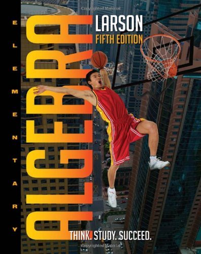 By Ron Larson Elementary Algebra (5th Edition): Ron Larson: Amazon.com ...