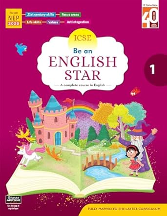 Ratna Sagar-ICSE Be An English Star For Class 1 : Uma Raman, Nina ...