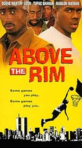 Amazon.com: Above the Rim [VHS] : Duane Martin, León, Tupac Shakur ...