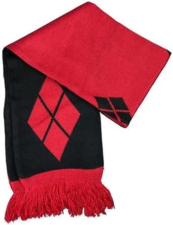 Ikon Collectables DC Comics - Harley Quinn Diamond Pattern Scarf ...