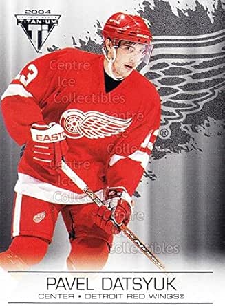Amazon.com: (CI) Pavel Datsyuk Hockey Card 2003-04 Titanium Retail ...