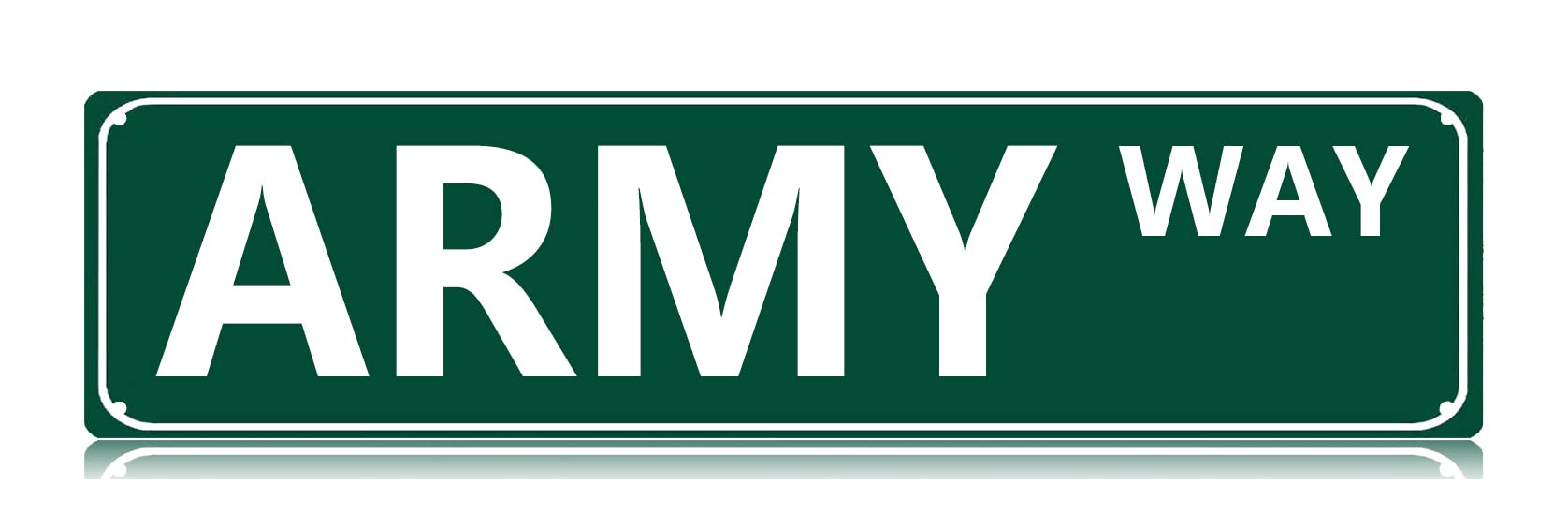 Amazon.com: Qianyin Army Way Metal Tin Sign Military Soldier Funny ...