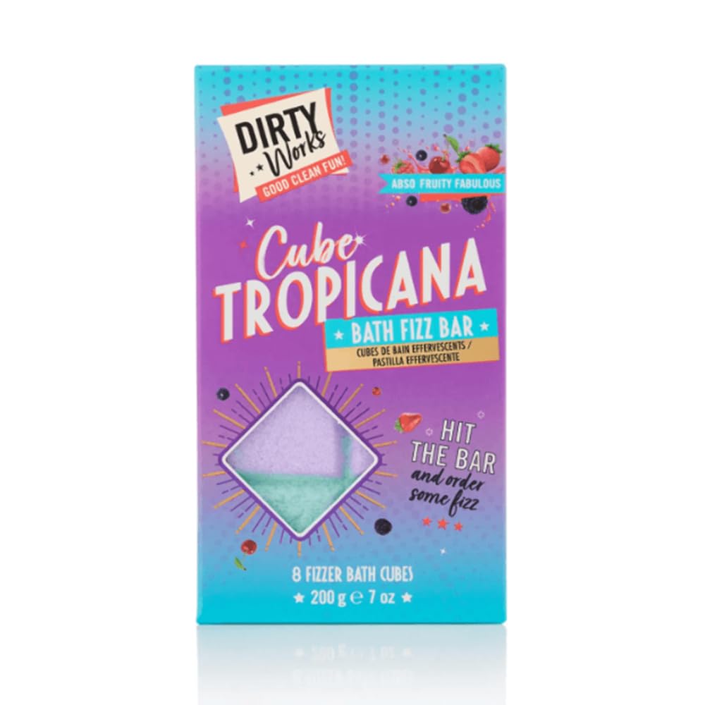 Amazon.com : Dirty Works Fizzy Bath Cubes : Beauty & Personal Care