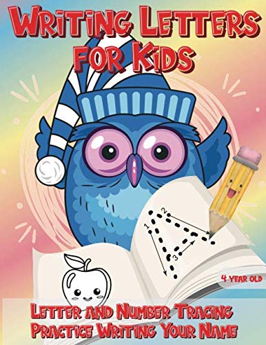 Writing Letters for Kids 4 Year Old Letter and Number Tracing Practice ...