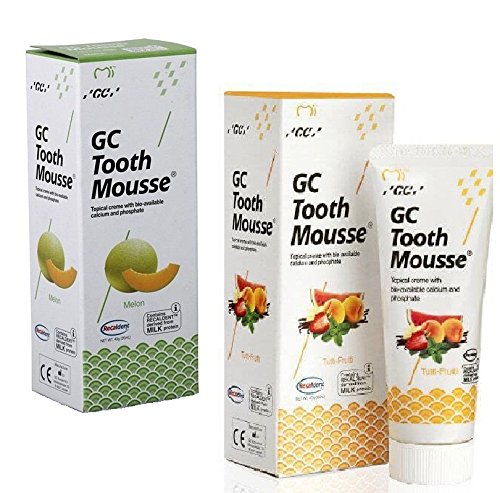 Buy GC Tooth Mousse (Pack of 2) Melon & Tutti-Frutti Toothpaste Online ...