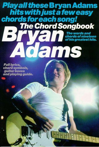 Bryan Adams Chord Songbook : Amazon.com.mx: Libros