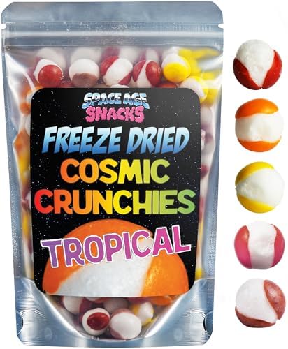 Amazon.com : Space Age Snacks Premium Freeze Dried Skittles Smoothies ...