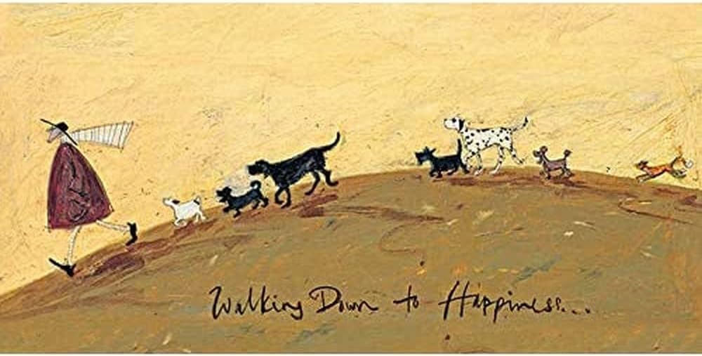 Sam Toft Bit of an Adventure Canvas Print 30x30cm, Multi, 30 x 30 x 3 ...