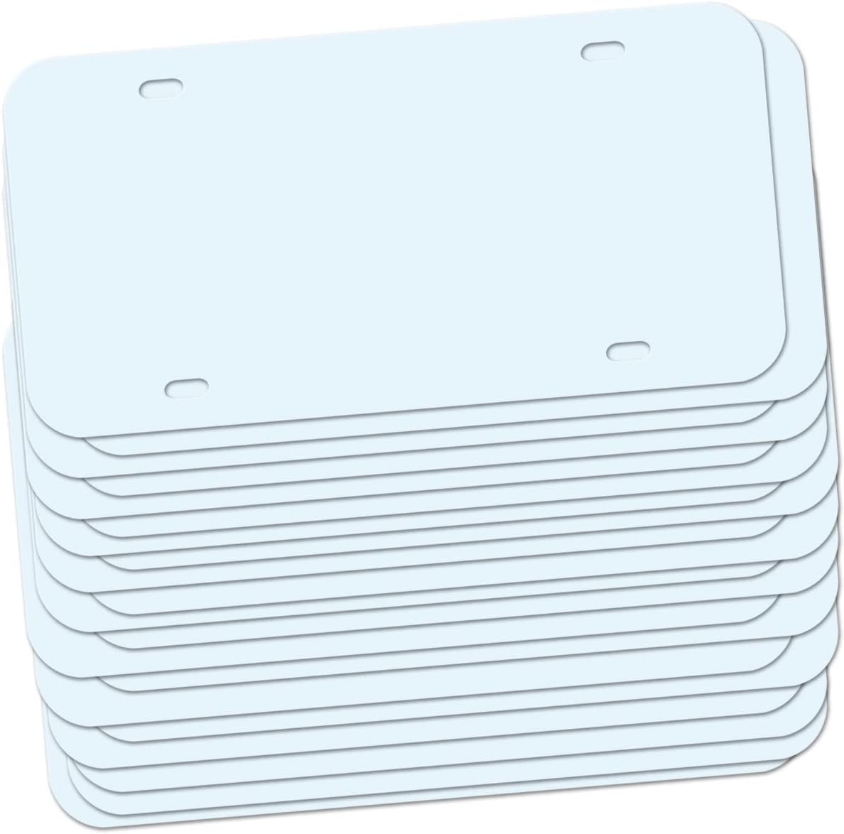 Amazon.com: Simplee Signage 12"x6" Blank License Plates for Custom ...