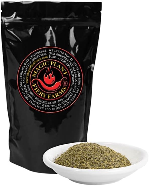 Amazon.com : Green Serrano Pepper Powder by Magic Plant – Fine Ground ...