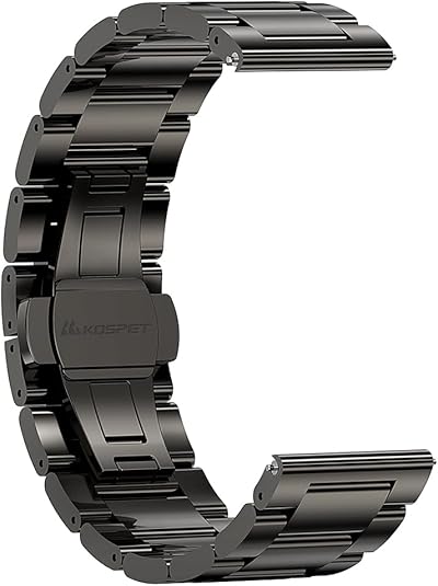 Amazon.com: AMAZTIM 22mm Stainless Steel Watch Bands for M3 /M3 Ultra ...