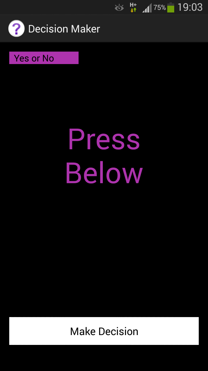 Decision Maker - App on Amazon Appstore
