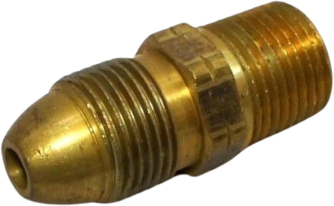 Amazon.com: Brass Adapter Male POL to 1/2" Male Pipe Thread Propane ...