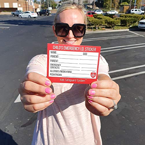 Emergency Identification Car Seat Stickers (2 Stickers Included)- Buy ...