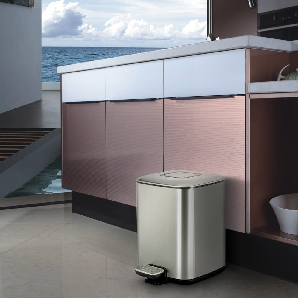 Freelance Miya Steel Wastebin, Waste Storage Box, Dustbin, Trash Can ...