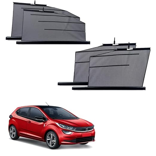 SS (FOR YOUR SMART NEEDS)® Side Window Automatic Roller Sun Shades ...