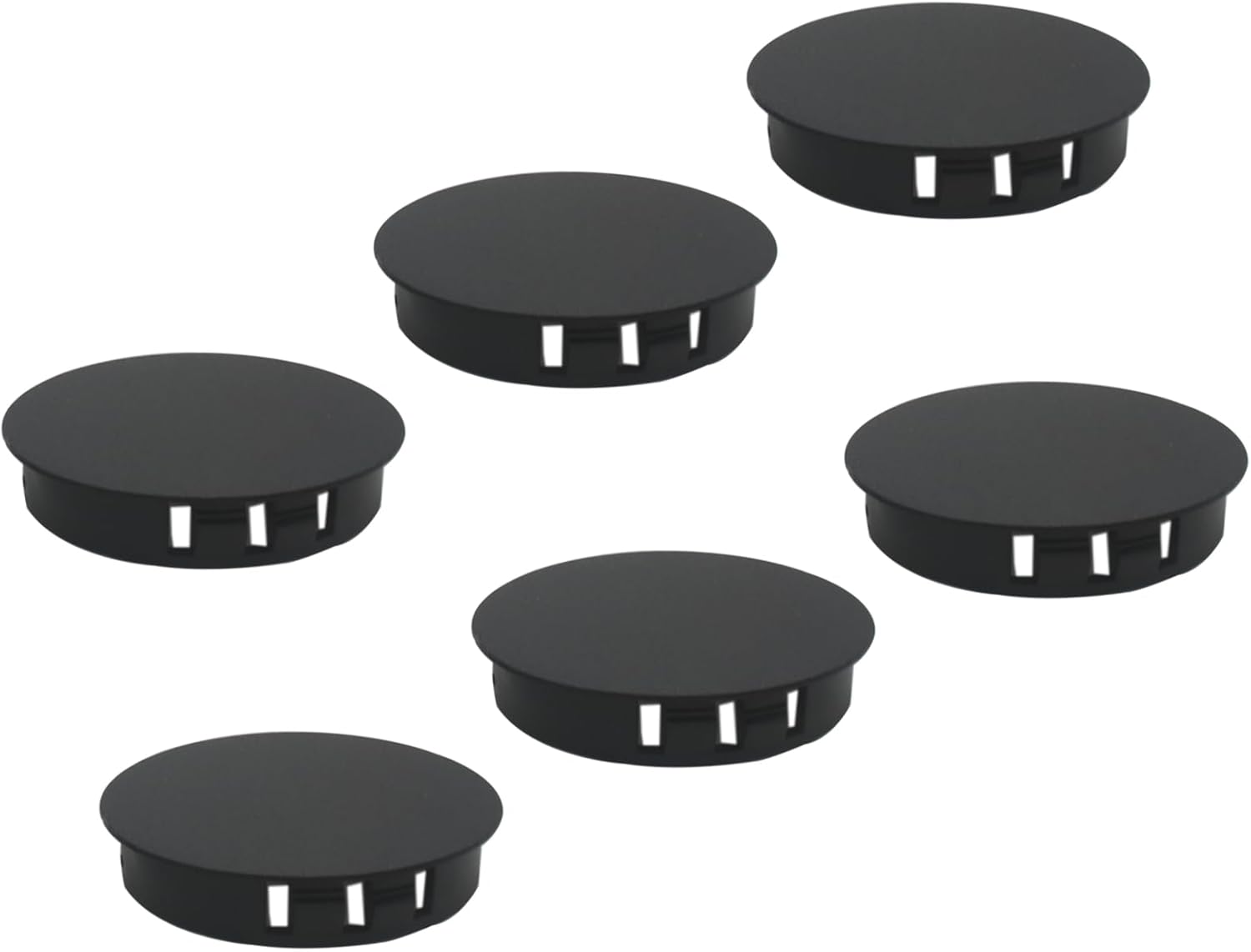 OZXNO 6 Pcs Plastic Hole Plug for Round Holes 2" Snap in Locking Hole ...