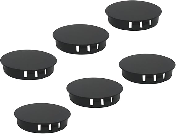 OZXNO 6 Pcs Plastic Hole Plug for Round Holes 2" Snap in Locking Hole ...