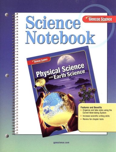 Amazon | Glencoe Physical Science + Earth, Science Notebook | McGraw ...
