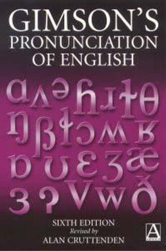 Amazon.com: Gimson's Pronunciation of English: 9780340759721: Alan ...