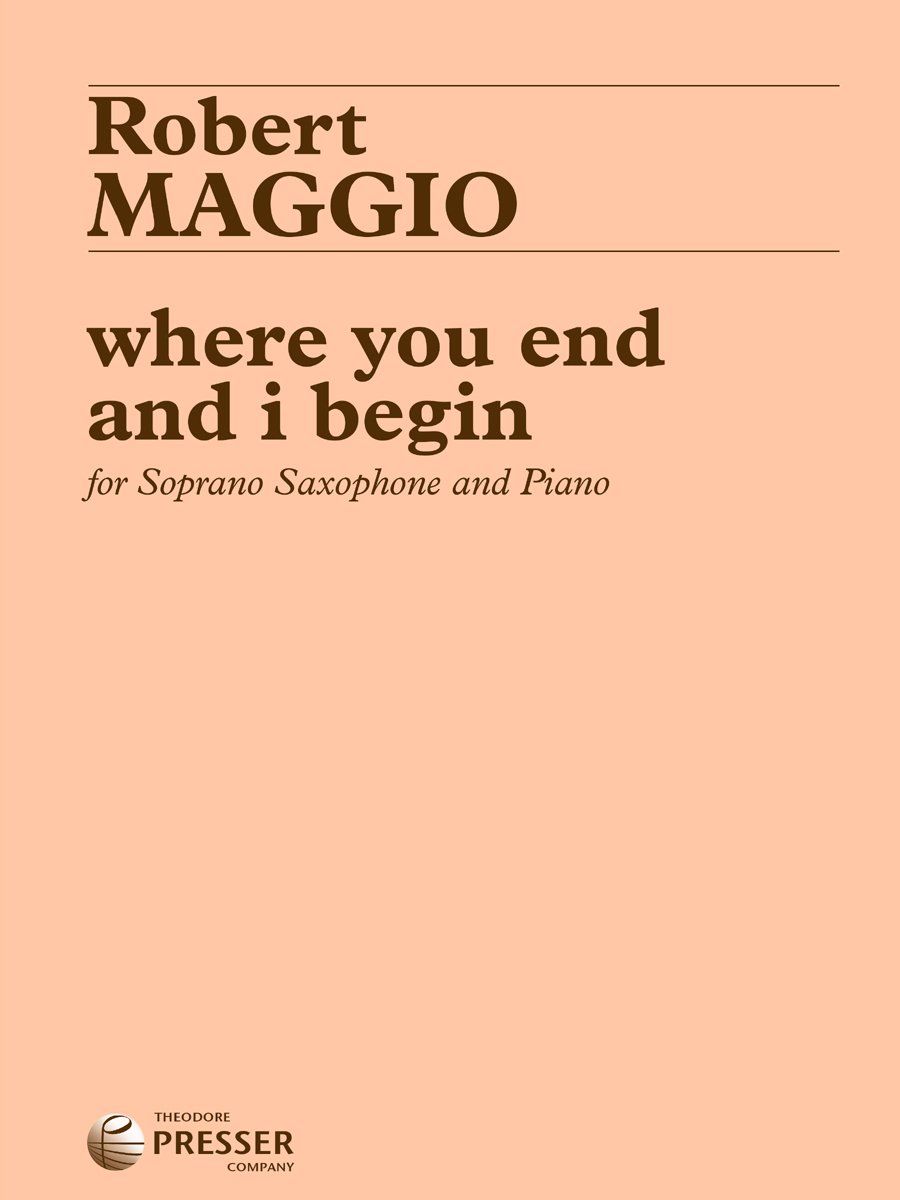 Amazon.com: Where You End And I Begin: 9781598066388: Robert Maggio: Books