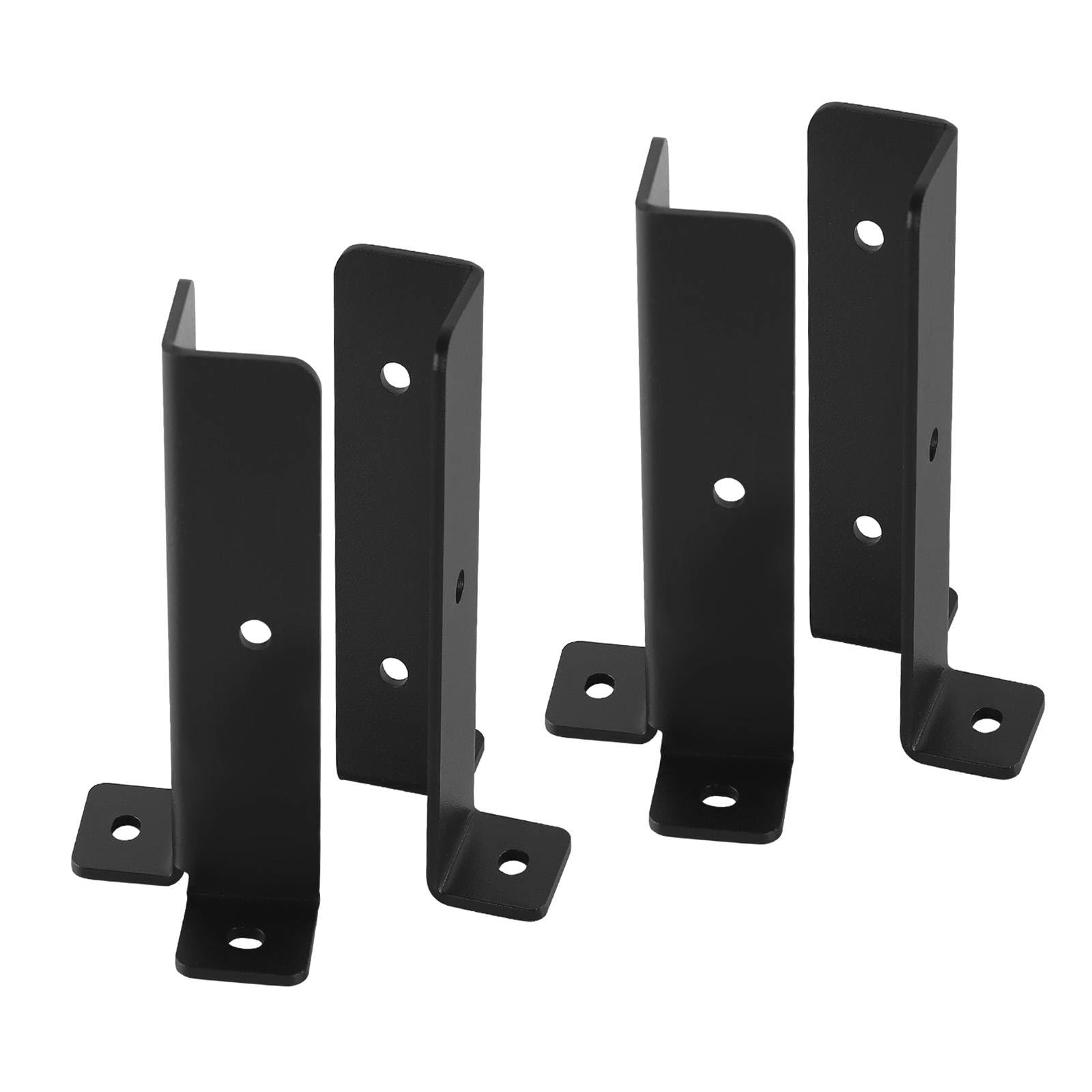 Snapklik.com : 4 Pcs Adjustable Deck Post Anchor Base Brackets - Heavy ...