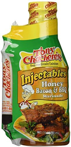 Amazon.com: Tony Chachere Injectable Marinades with Injector, Creole ...