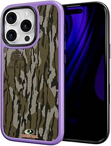 Amazon.com: Lilac Pink Mossy Oak Bottomland Camo iPhone 16 Pro Phone ...