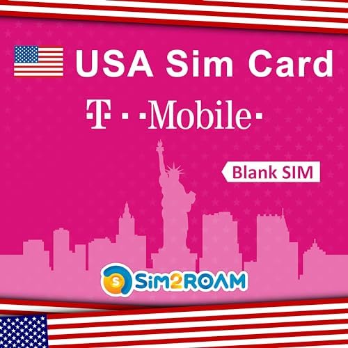 Amazon.com: USA T-Mobile Blank SIM Card | for iOS Android 5G 4G LTE ...