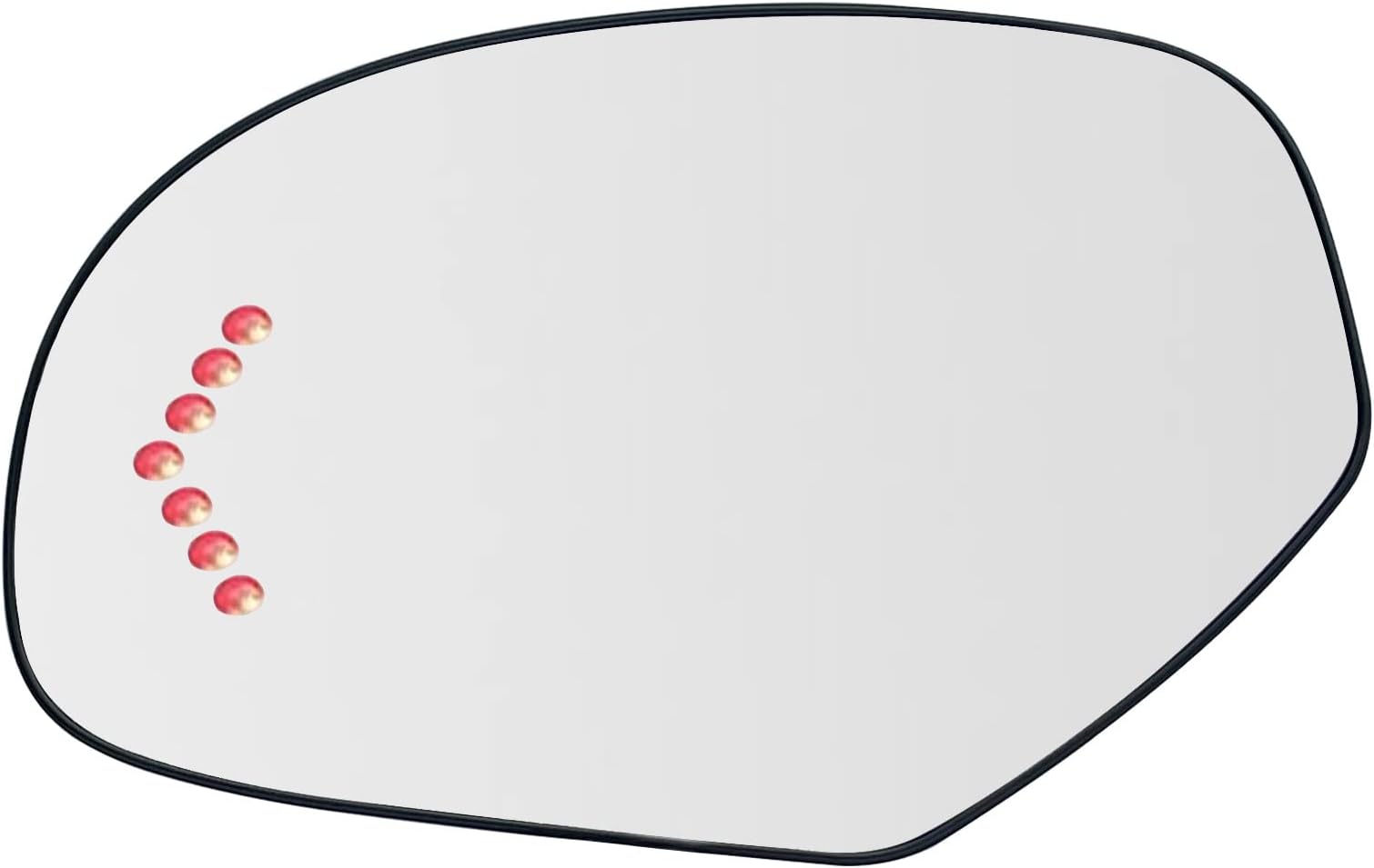 Amazon.com: LH Driver Left side Mirror Glass Replacement Power Heated ...