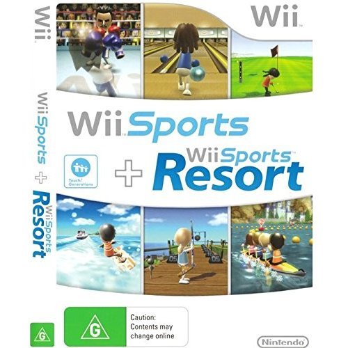 Buy Nintendo Wii Sports / Wii Sports Resort - 2 Games on 1 Disc Bundle ...
