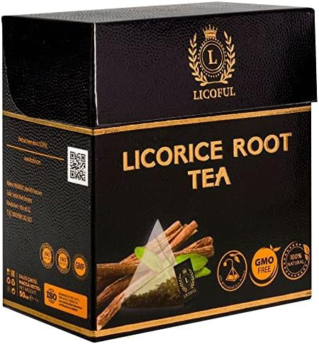 Amazon.com : LICOFUL Licorice Root Tea - All Natural Caffeine Free, Non ...